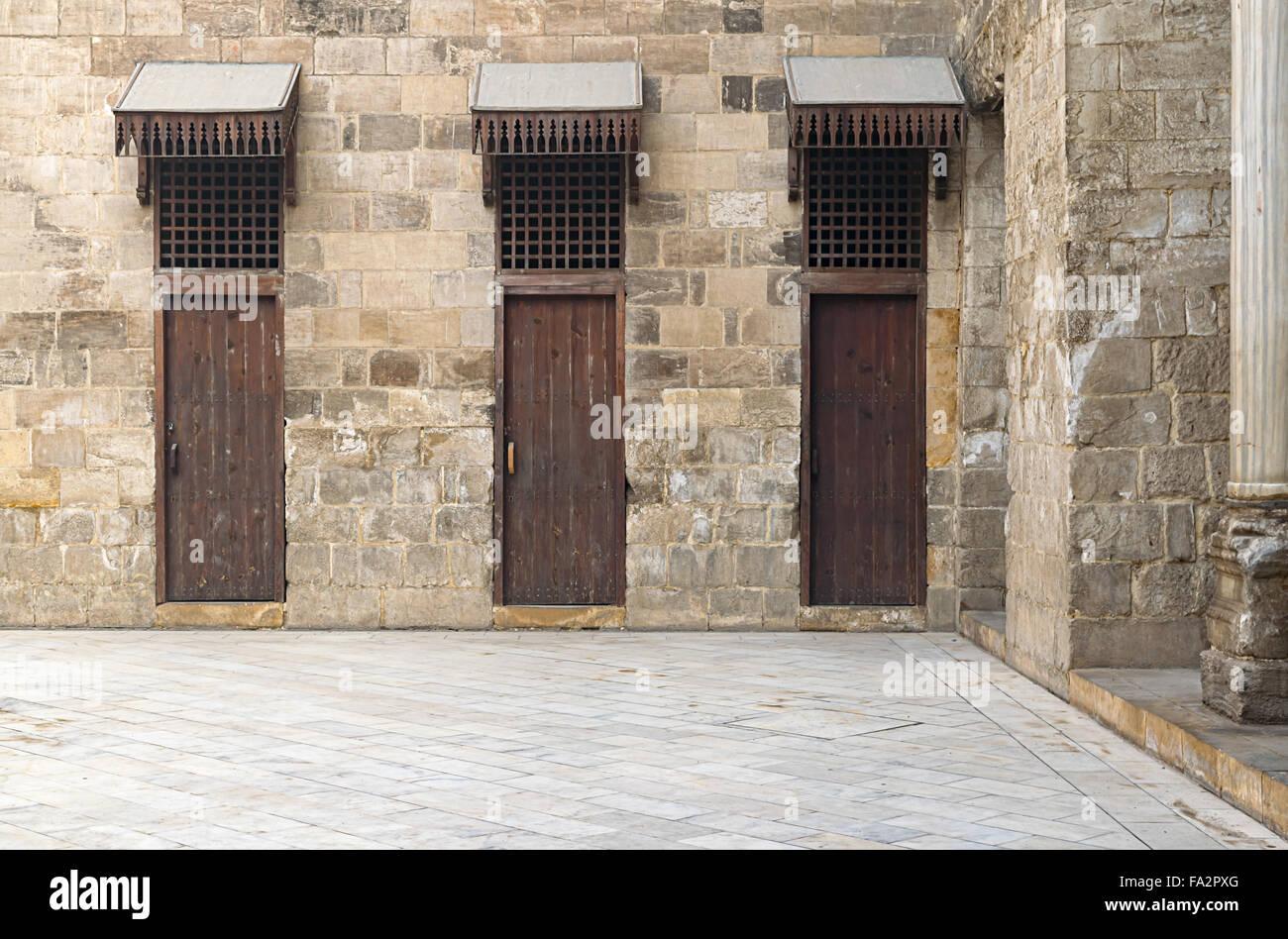 Mosque of the three doors High Resolution Stock Photography and Images ...