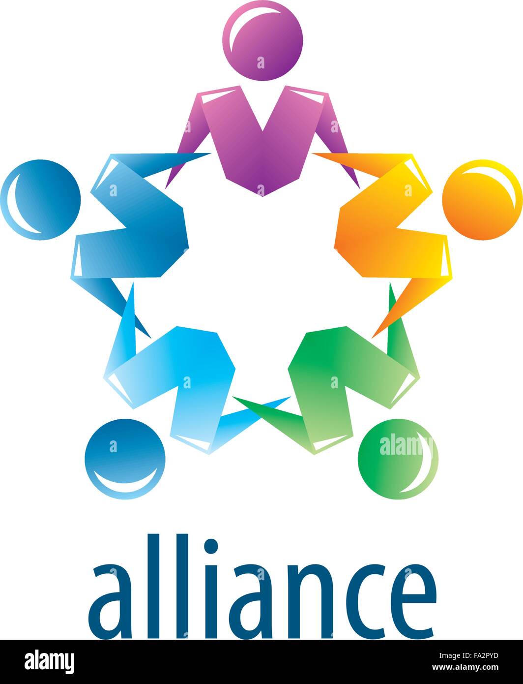 Human Alliance logo Stock Vector Image & Art - Alamy