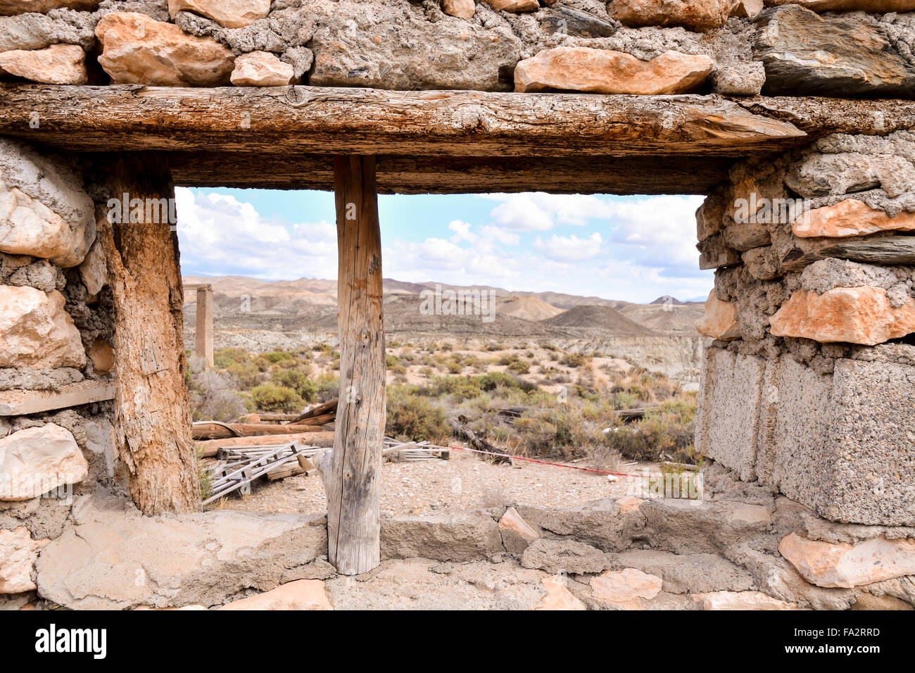 Dry Desert Landscape Stock Photo - Alamy