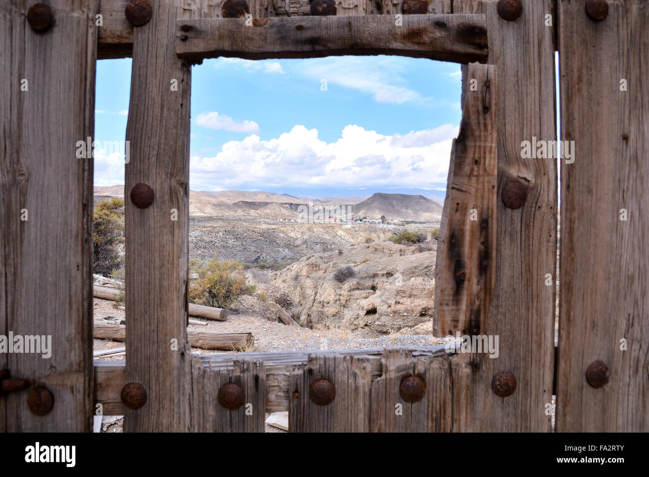 Desert Tabernas in Almeria Province Spain Stock Photo - Alamy
