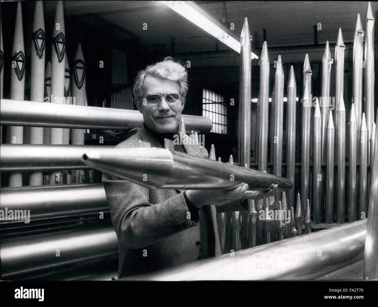 1978 - For The First Time An Organ Is Built In West-Germany (Bonn) For ...