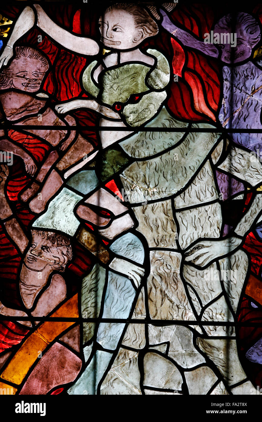 Hell stained glass hi-res stock photography and images - Alamy