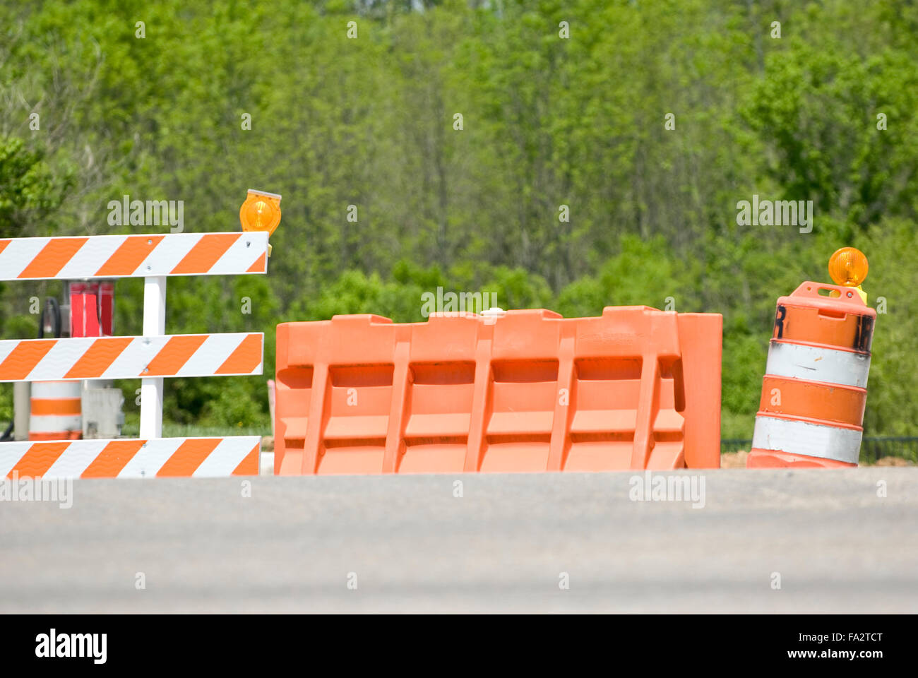 Traffic barrier roadblock barricade hi-res stock photography and images ...