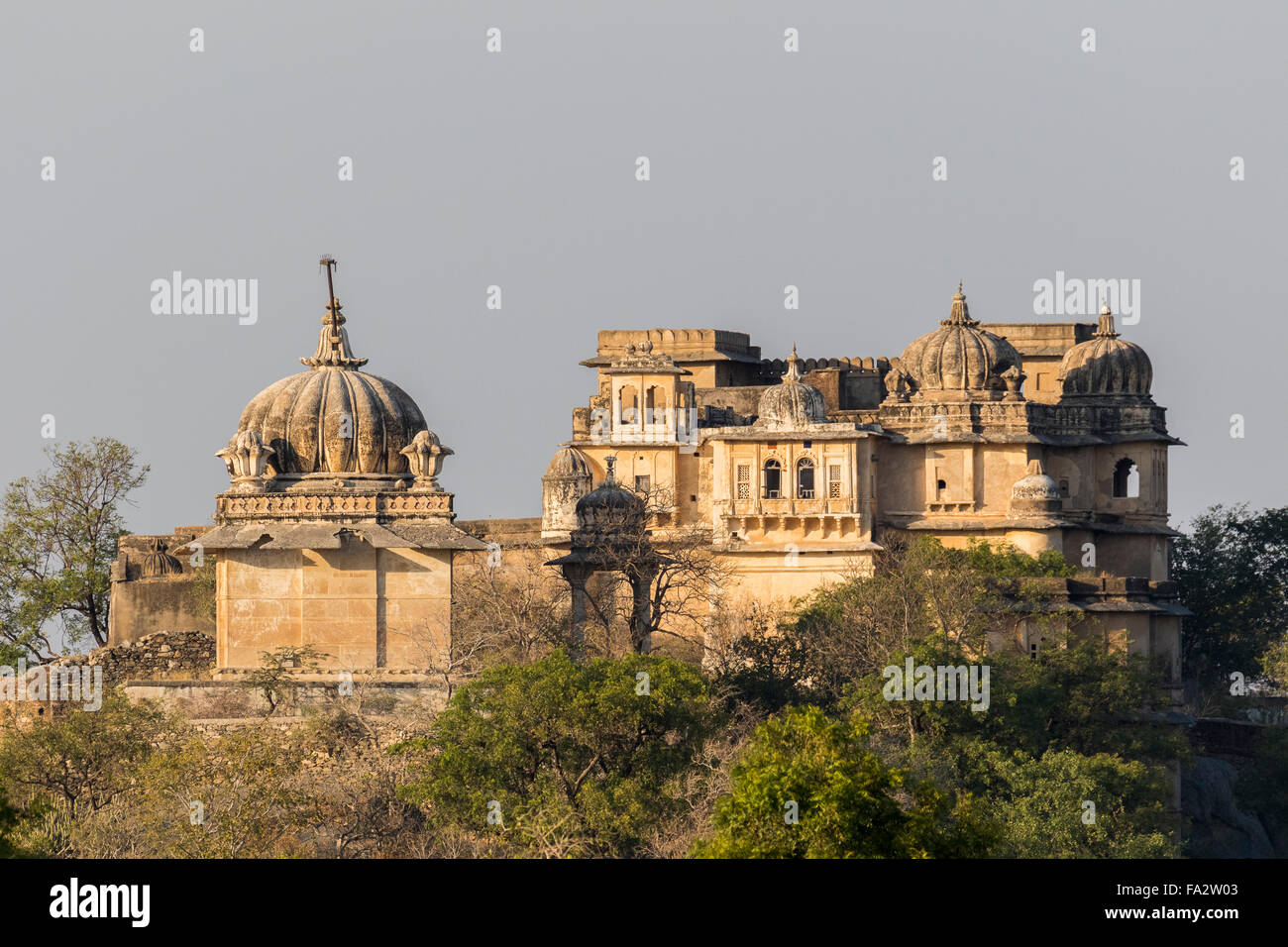 A ruined palace in Deogarh Rajasthan Stock Photo - Alamy