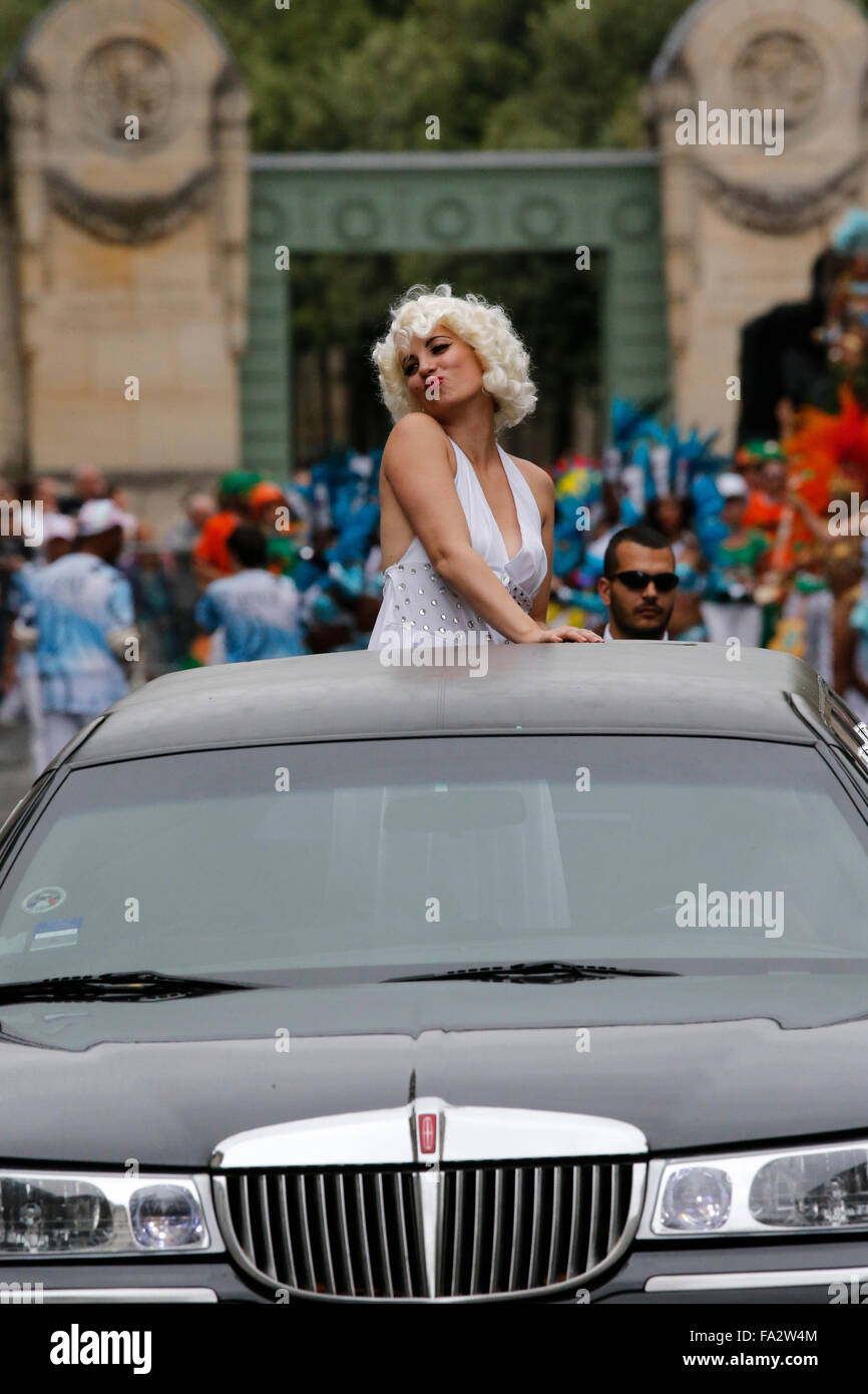 Paris Tropical Summer Carnival Stock Photo - Alamy