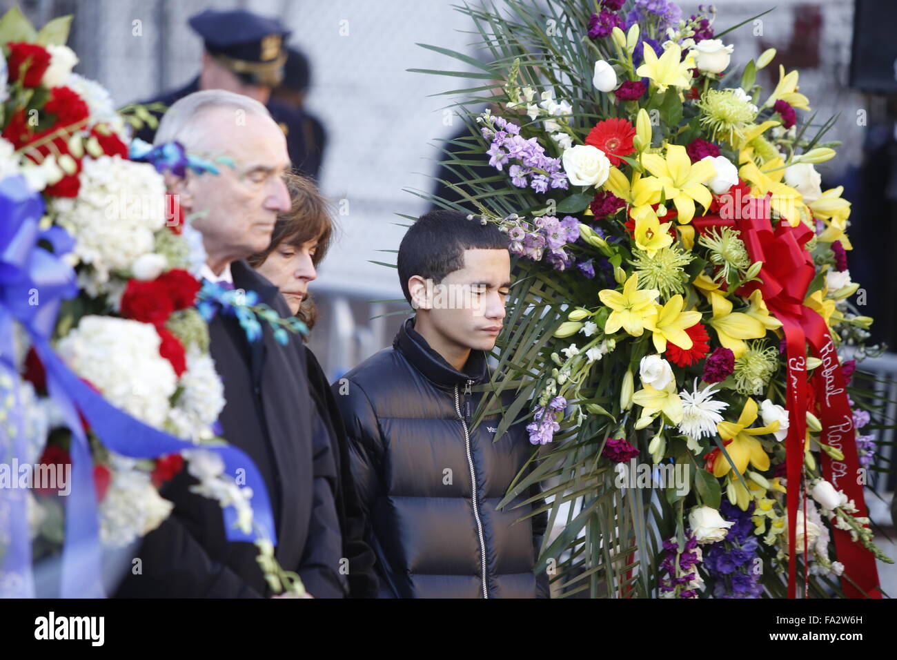 New York City, United States. 20th Dec, 2015. Commissioner William ...