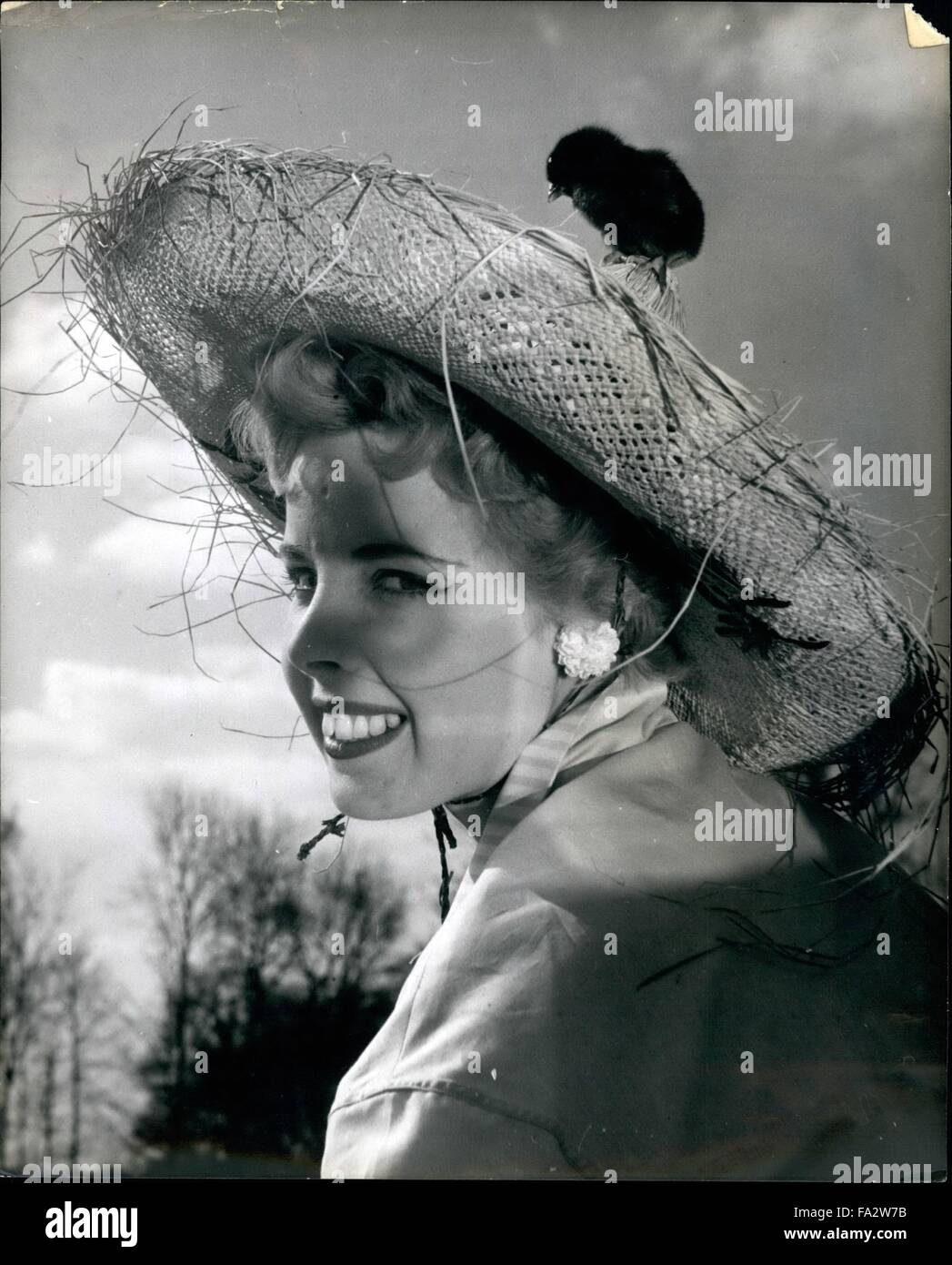 1955 - Goshi where's that chick got to, wonders Audrey Porter, who ...