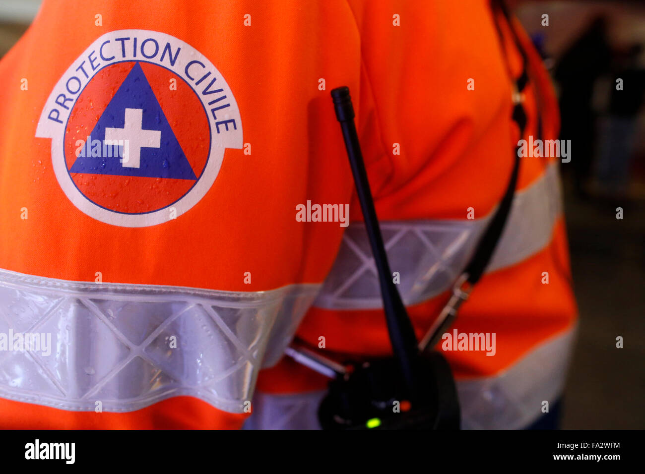 First help voluntary worker Stock Photo - Alamy