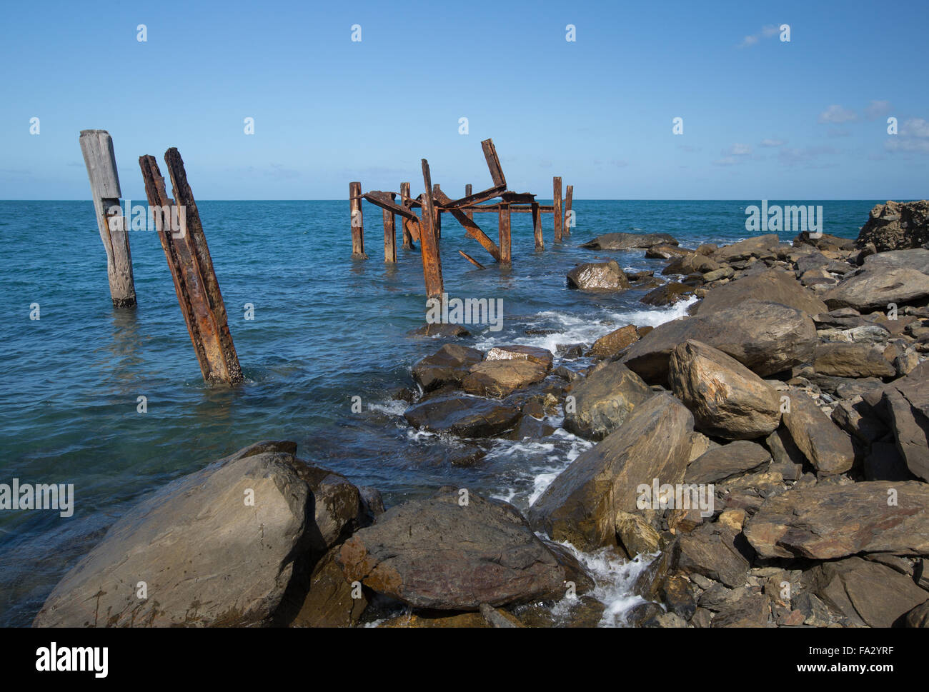 Steel jetty hi-res stock photography and images - Alamy