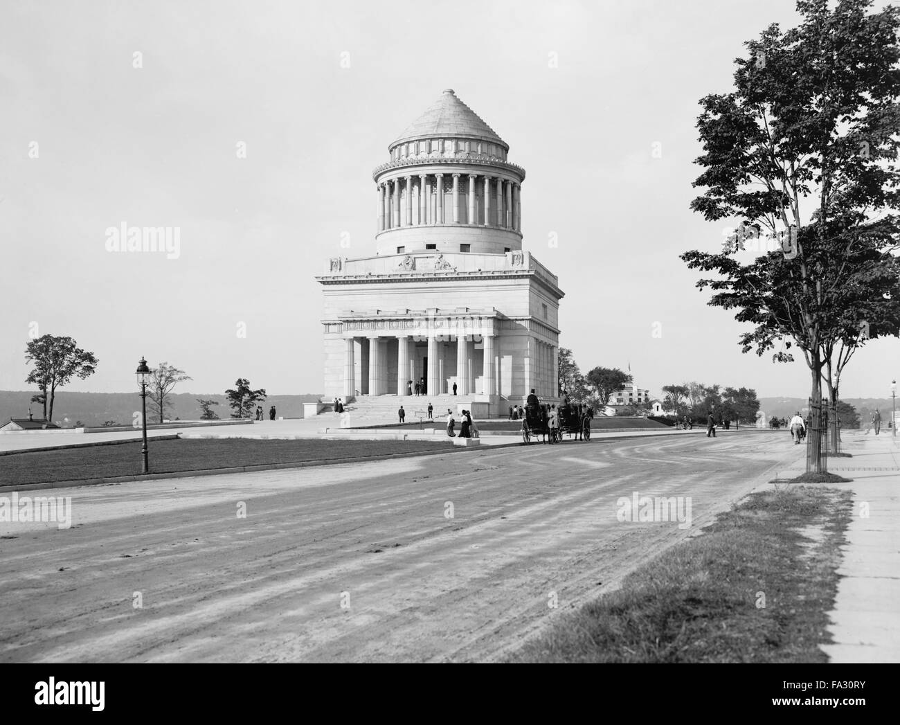 Grant's Tomb, New York City, USA, circa 1901 Stock Photo - Alamy