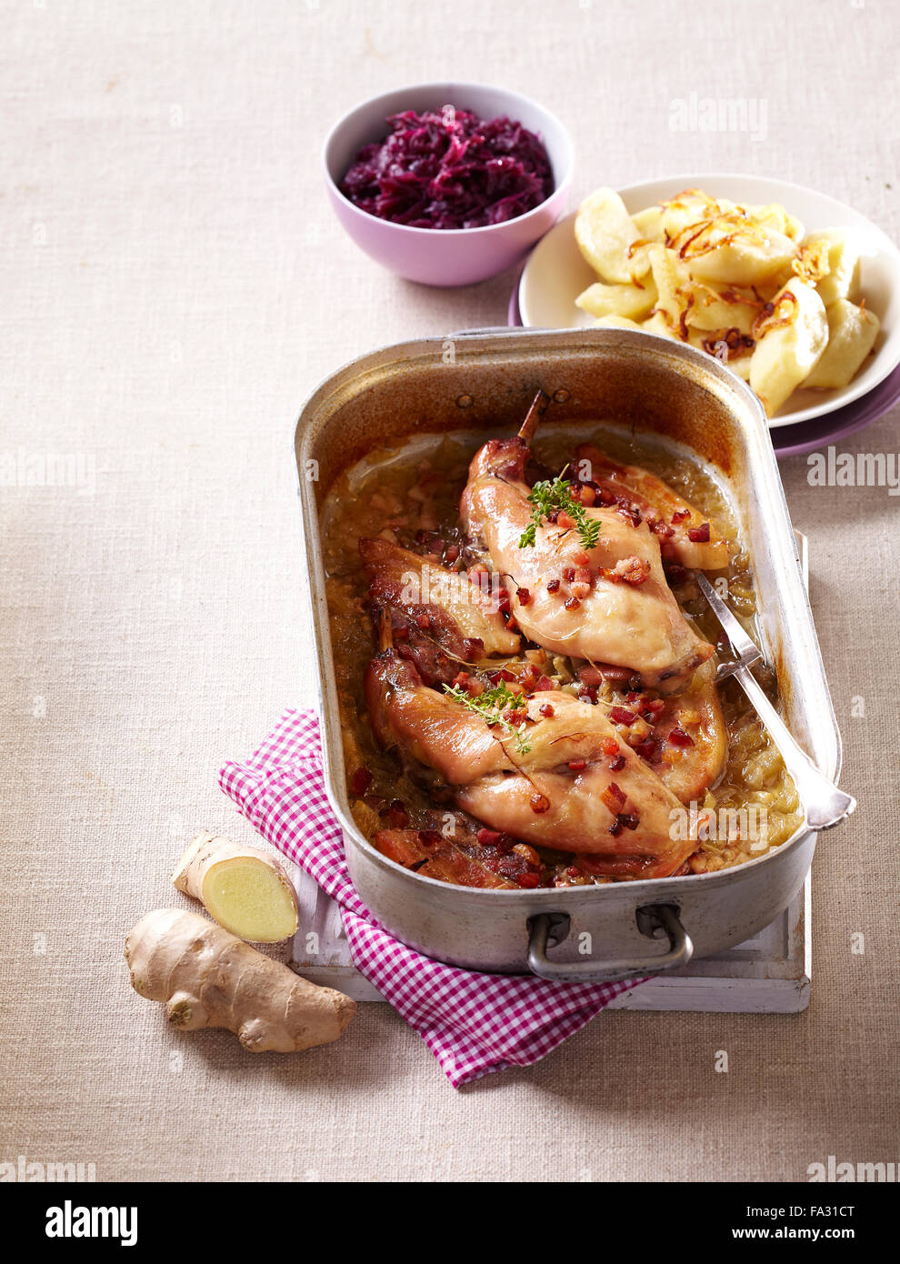 Ginger rabbit hi-res stock photography and images - Alamy