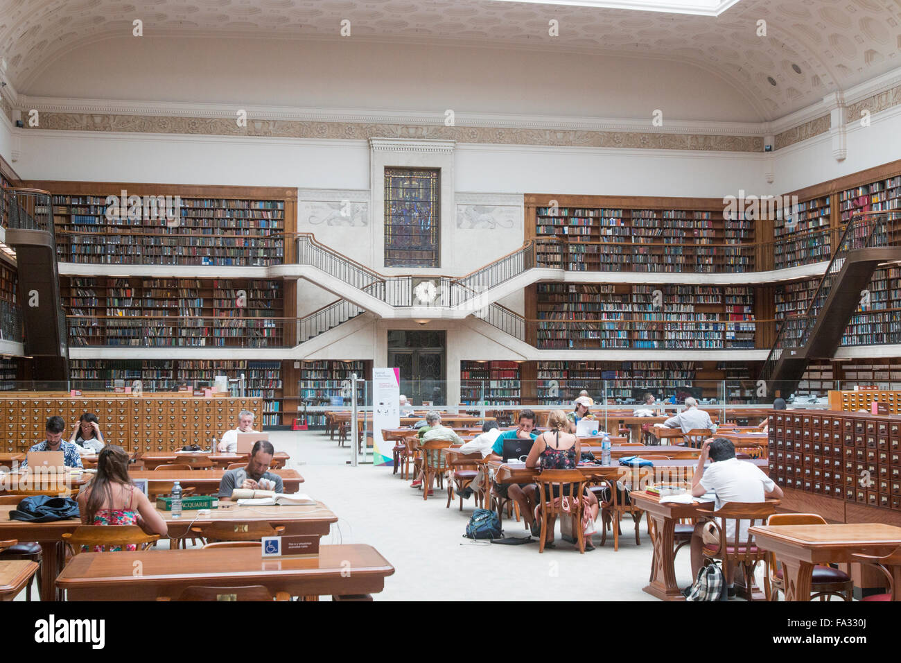 The State Library of New South Wales, on Macquarie street,Sydney ...