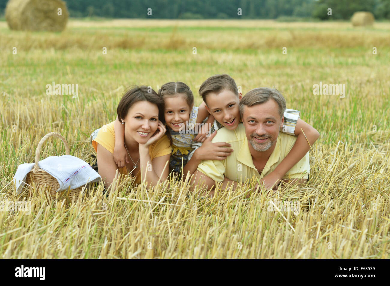 Funny boy in wheat field hi-res stock photography and images - Alamy