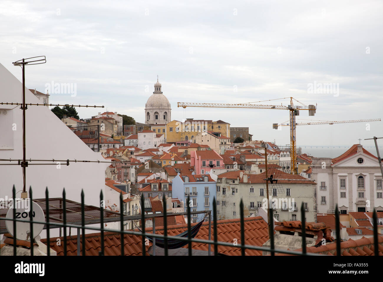 A view across Lisbon in Portugal Stock Photo - Alamy