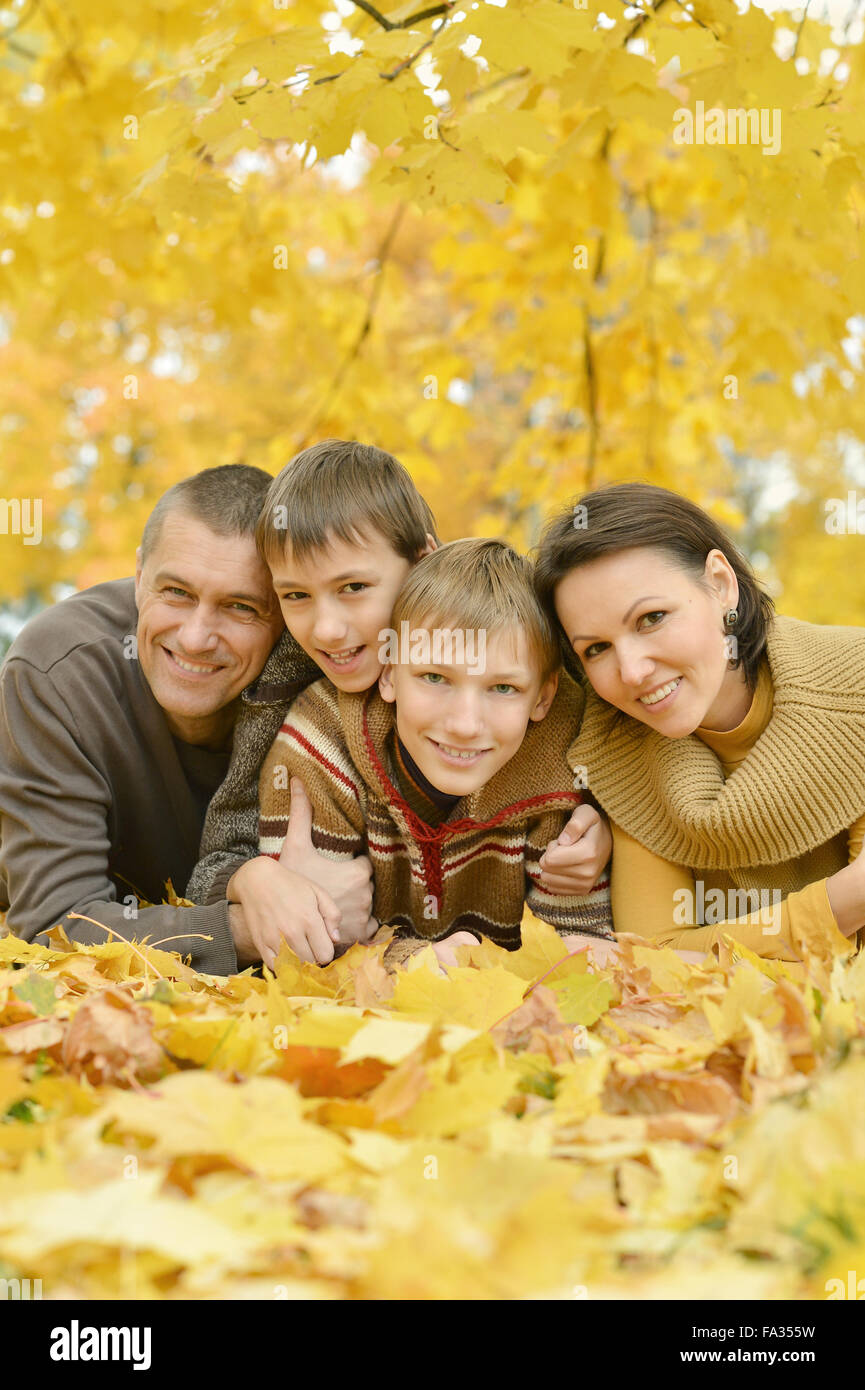 Happy smiling family Stock Photo - Alamy