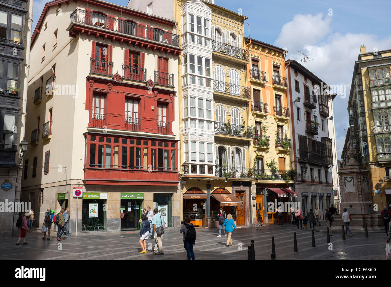 Bilbao old town hi-res stock photography and images - Alamy