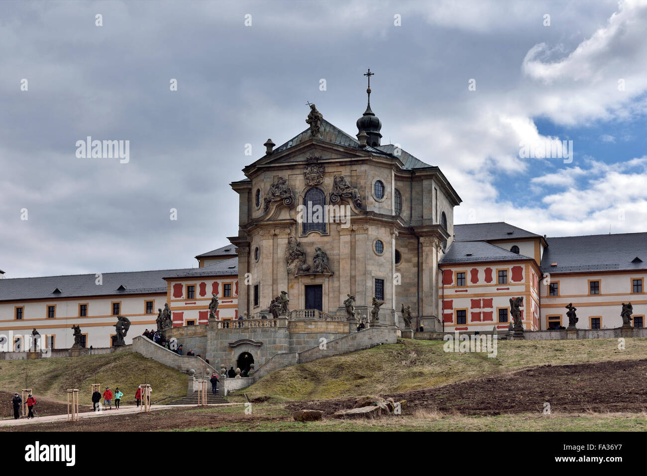 turistika Hospital Kuks Stock Photo - Alamy