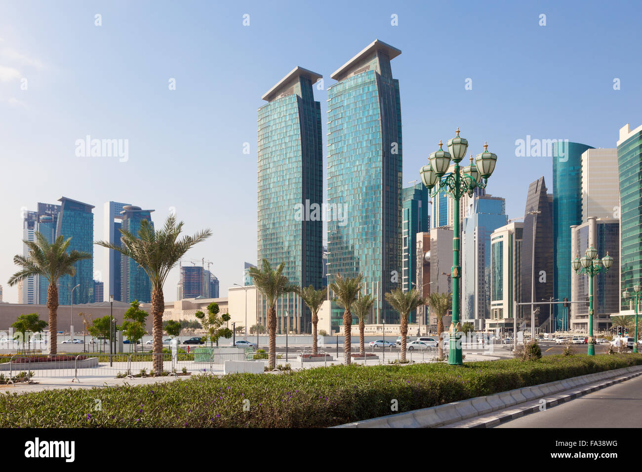 City of Doha, Qatar Stock Photo - Alamy