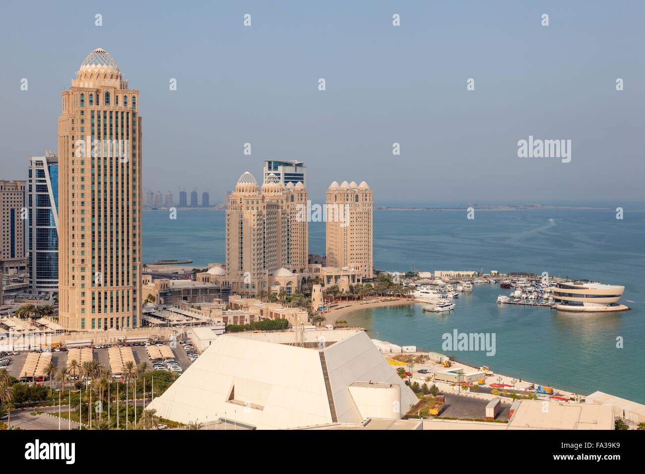 West Bay waterfront buildings in Doha, Qatar Stock Photo - Alamy