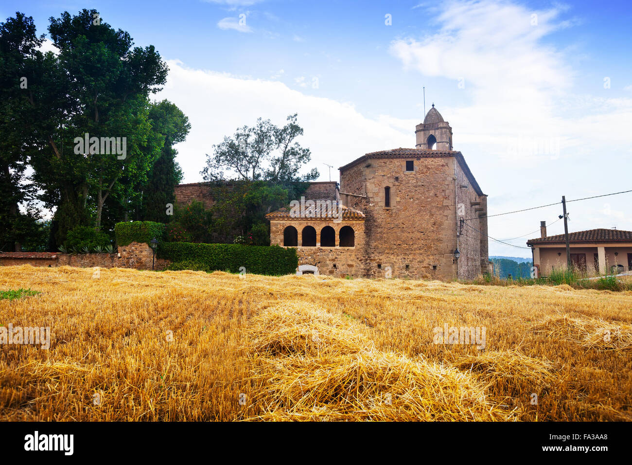 Gala Dali Castle in Pubol Stock Photo - Alamy