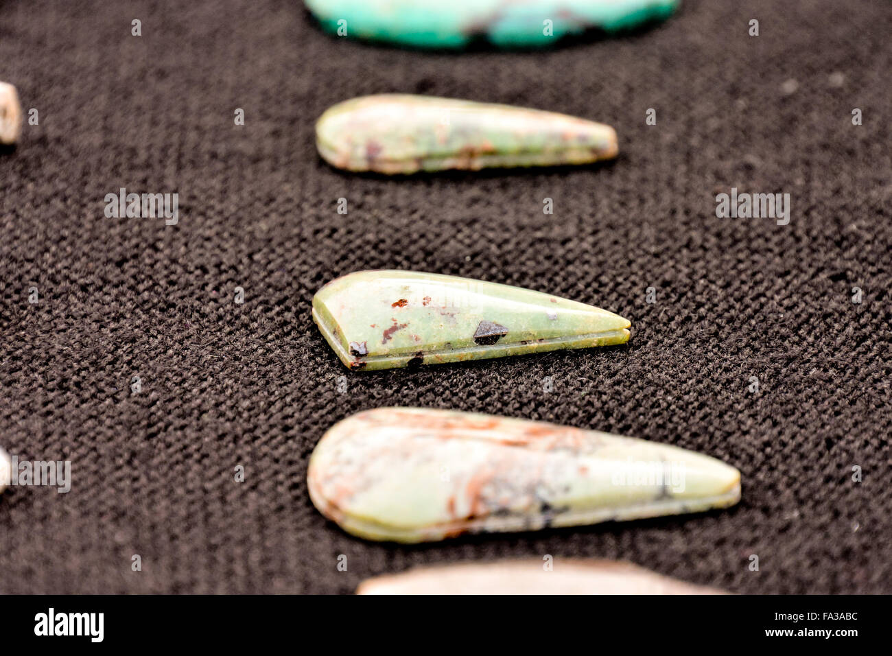 Semi Precious Rock Stone Jewel Stock Photo - Alamy