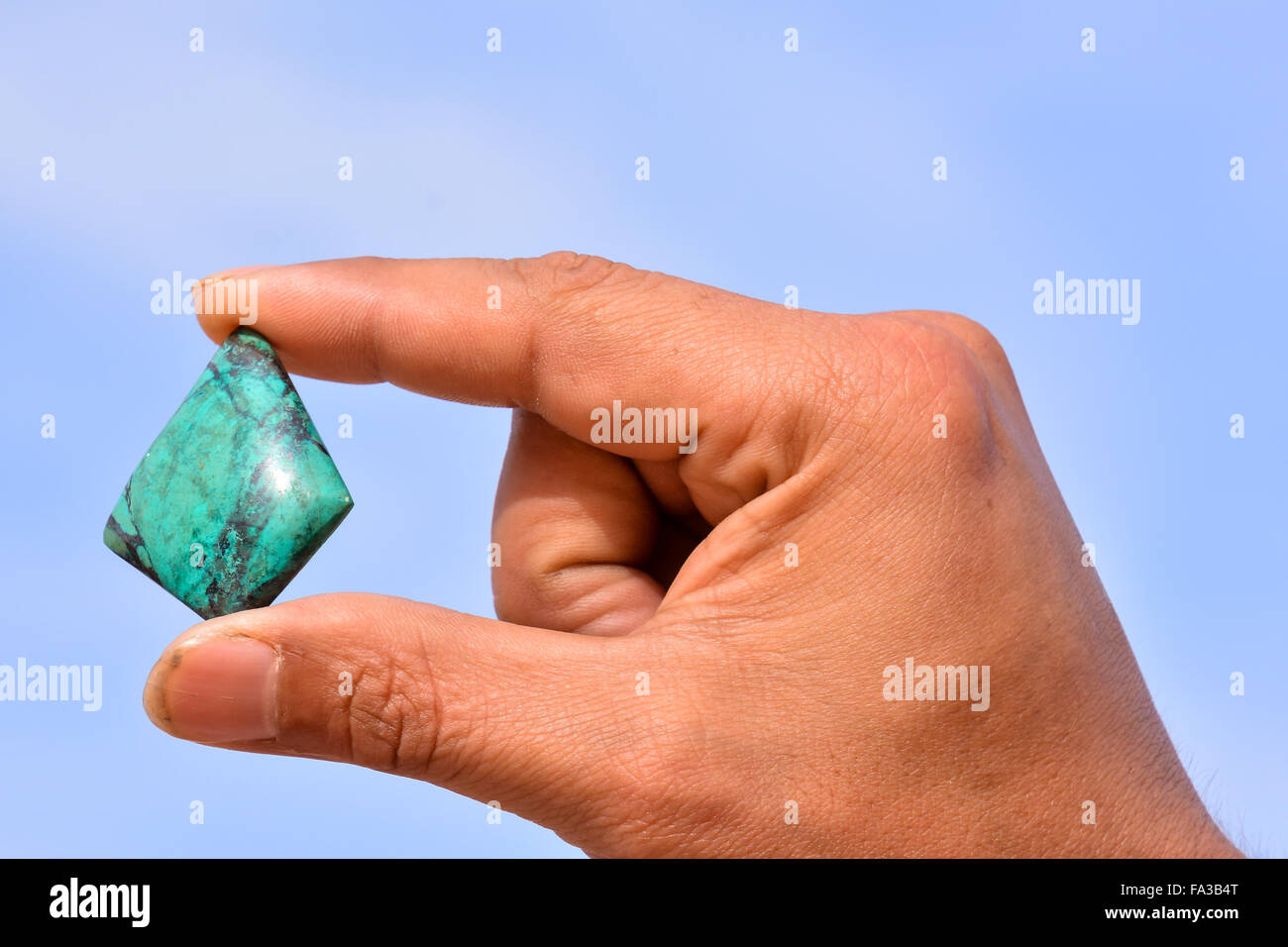 Semi Precious Rock Stone Jewel Stock Photo - Alamy