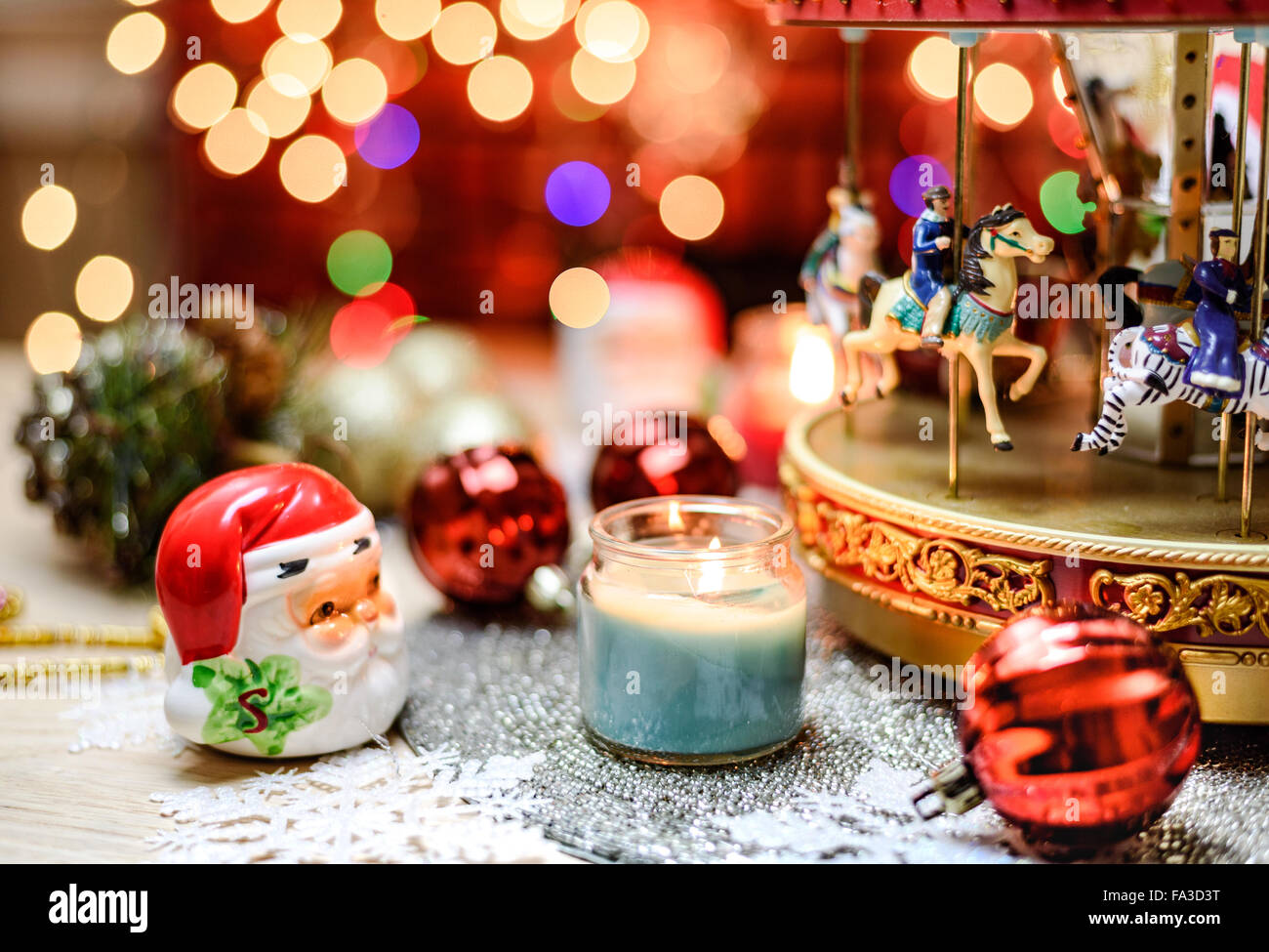 Round candles hi-res stock photography and images - Alamy