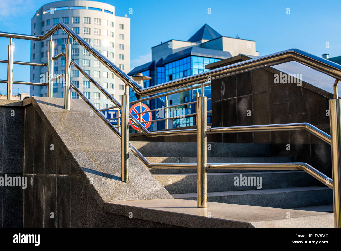 Office modern building staircase Stock Photo - Alamy