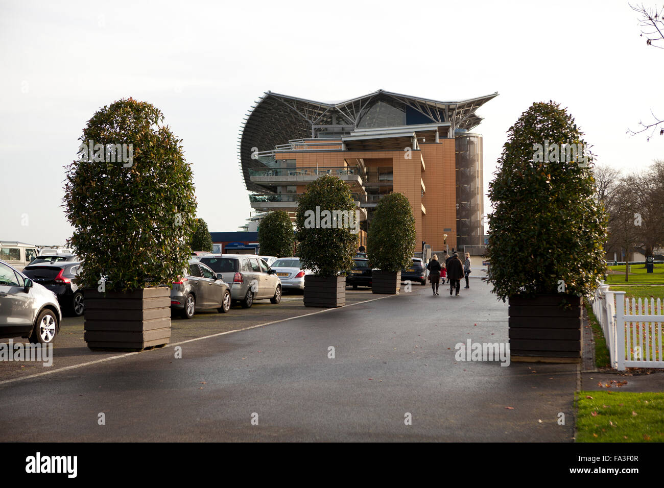 Ascot racecourse, Horse racing-architecture Stock Photo - Alamy
