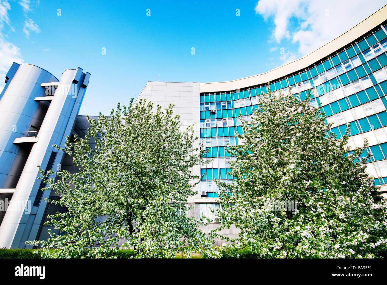 Cityscape office modern building Stock Photo - Alamy