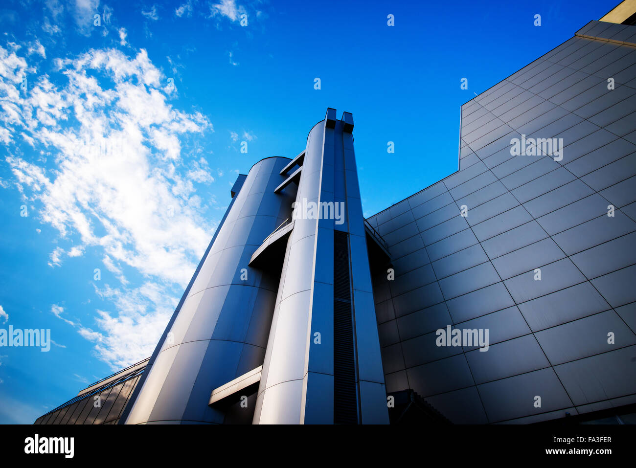 Cityscape office modern building Stock Photo - Alamy