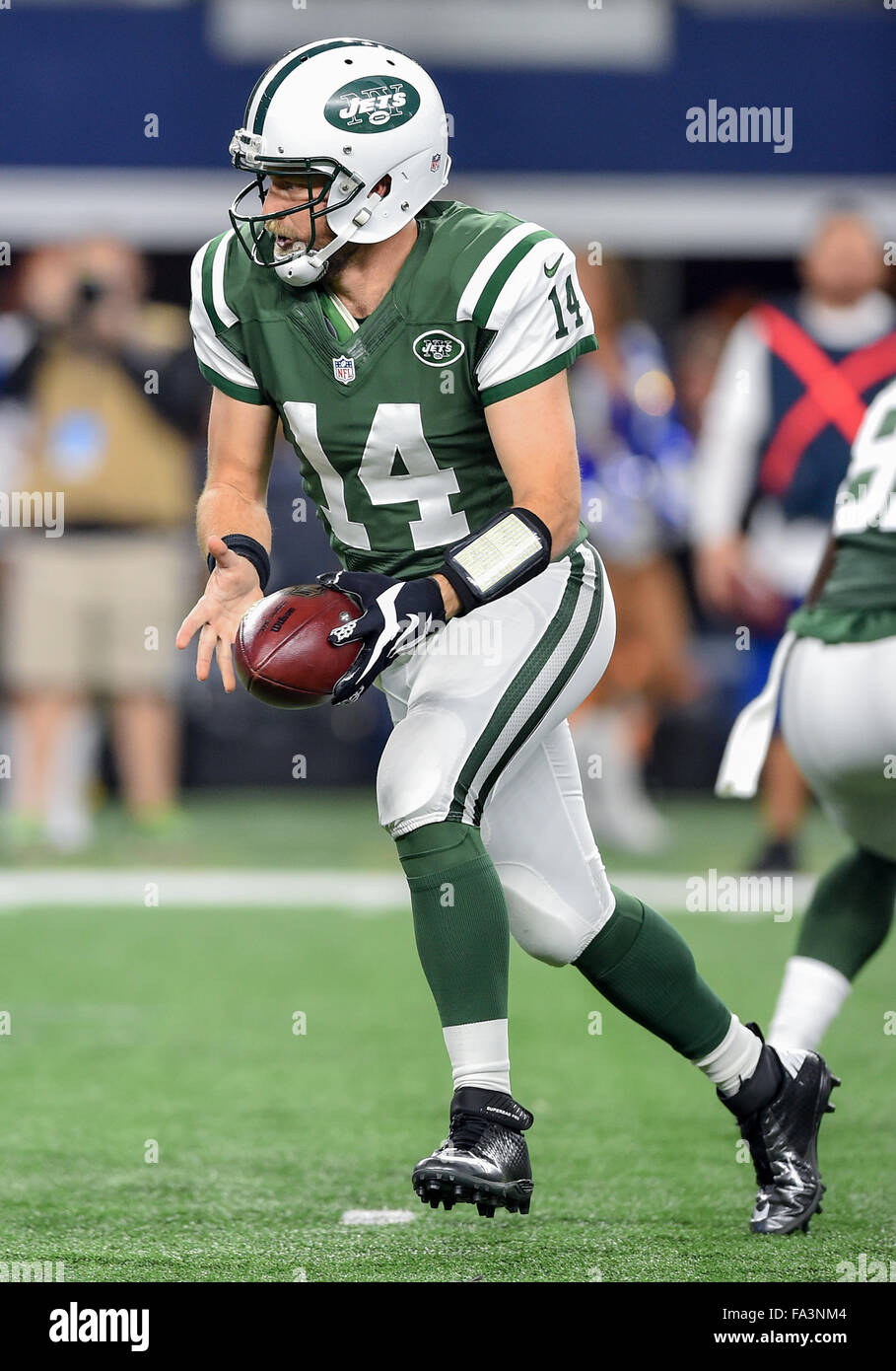 December 19th, 2015:.New York Jets quarterback Ryan Fitzpatrick (14 ...