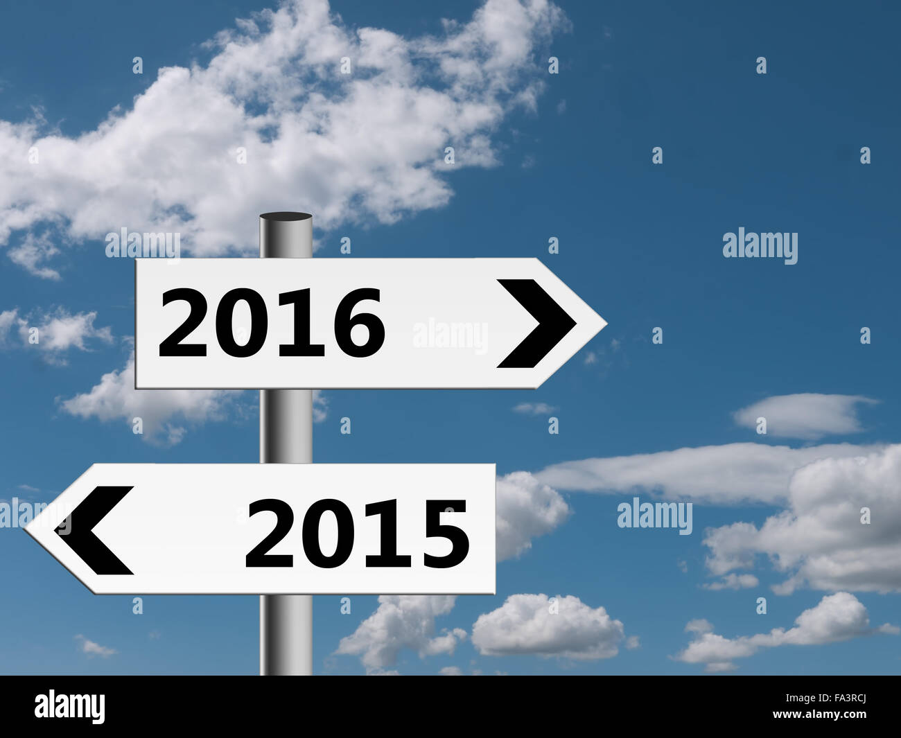 New year 2016. Sky background Stock Photo - Alamy