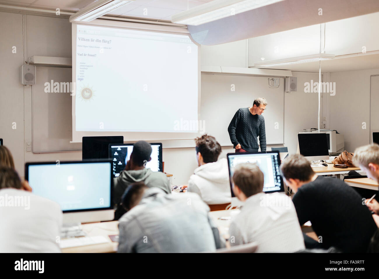 Multimedia Classroom High Resolution Stock Photography and Images - Alamy