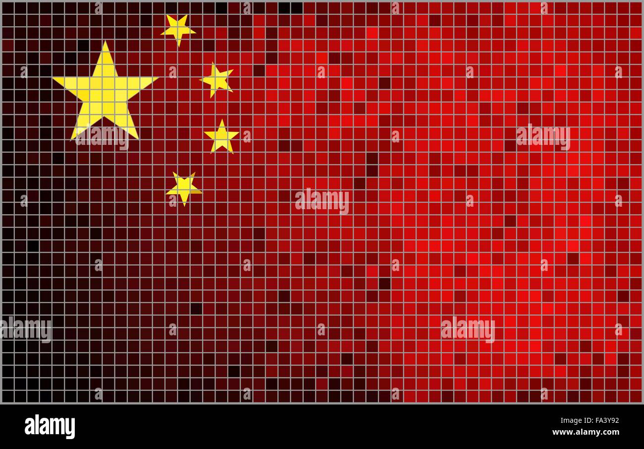 China flag design great Stock Vector Images - Alamy