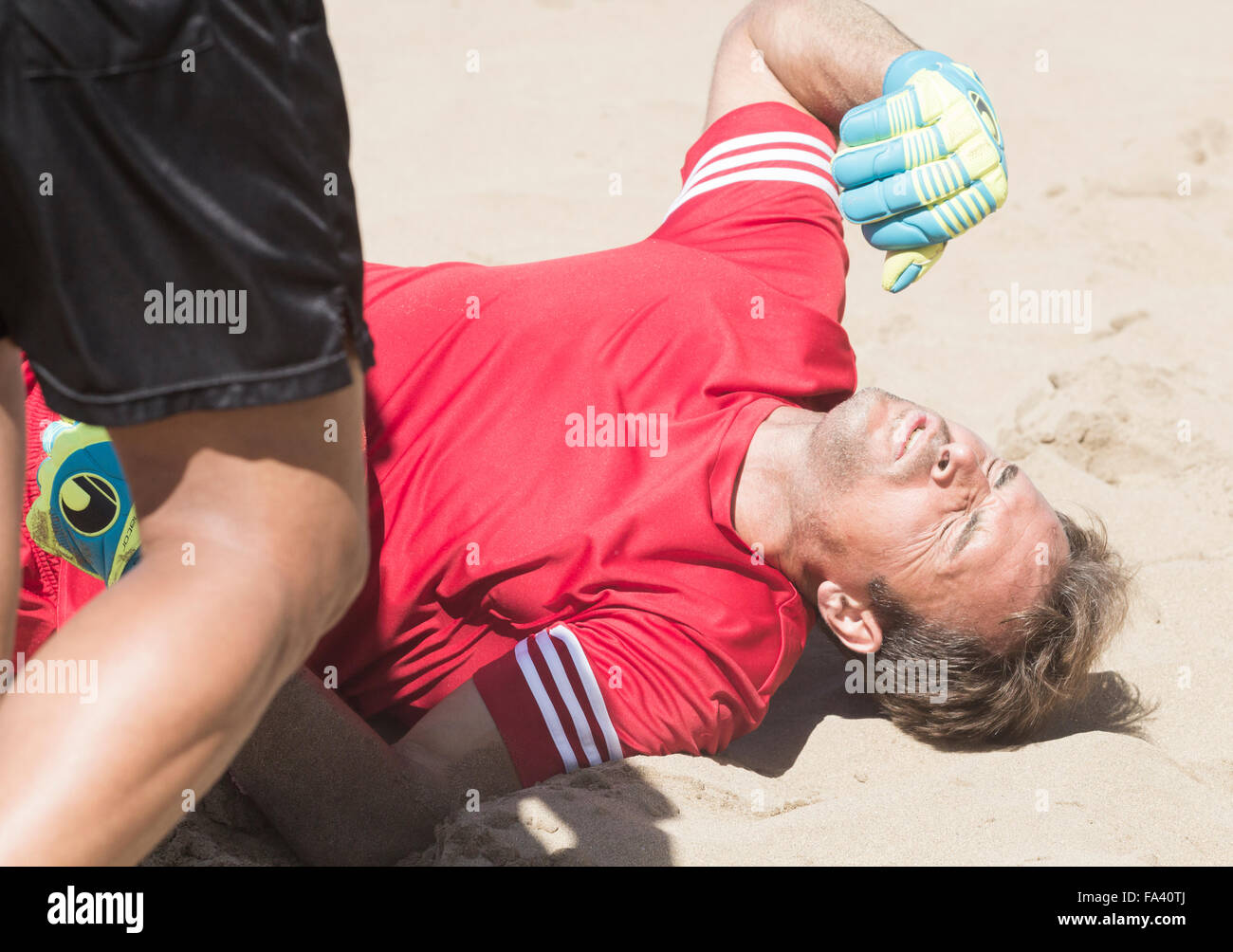 Football injury hi-res stock photography and images - Alamy