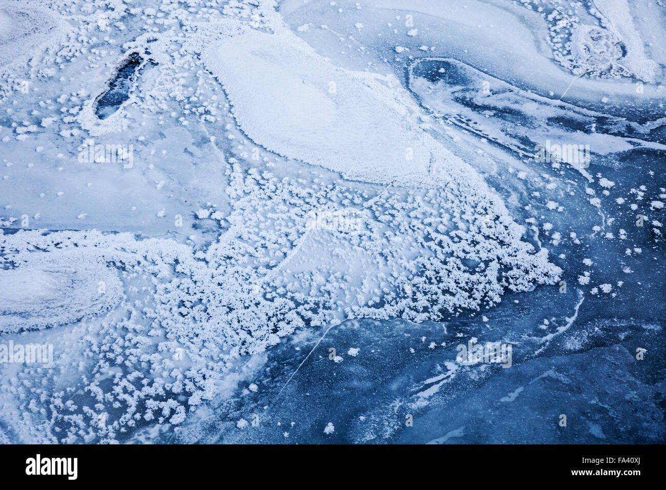 Frozen Lake, Kars, Turkey Stock Photo - Alamy