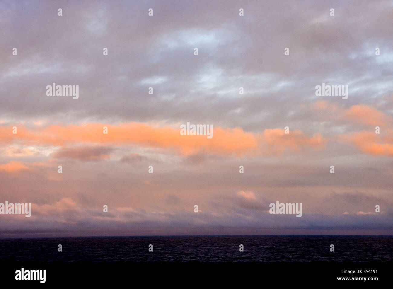 Colored Clouds at Sunset Stock Photo - Alamy