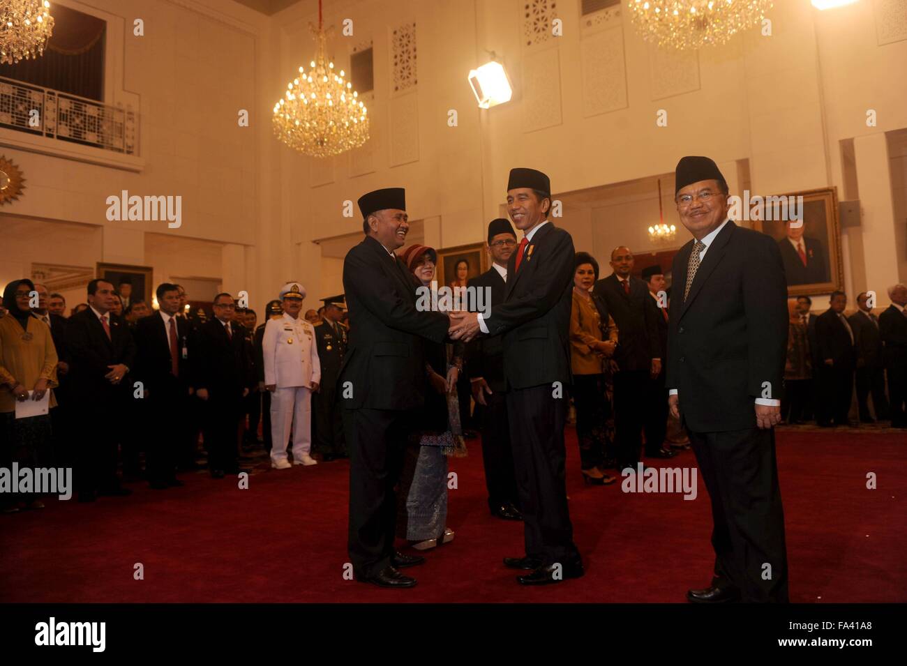 Jakarta, Indonesia. 21st Dec, 2015. Chairman of Indonesia's Corruption ...