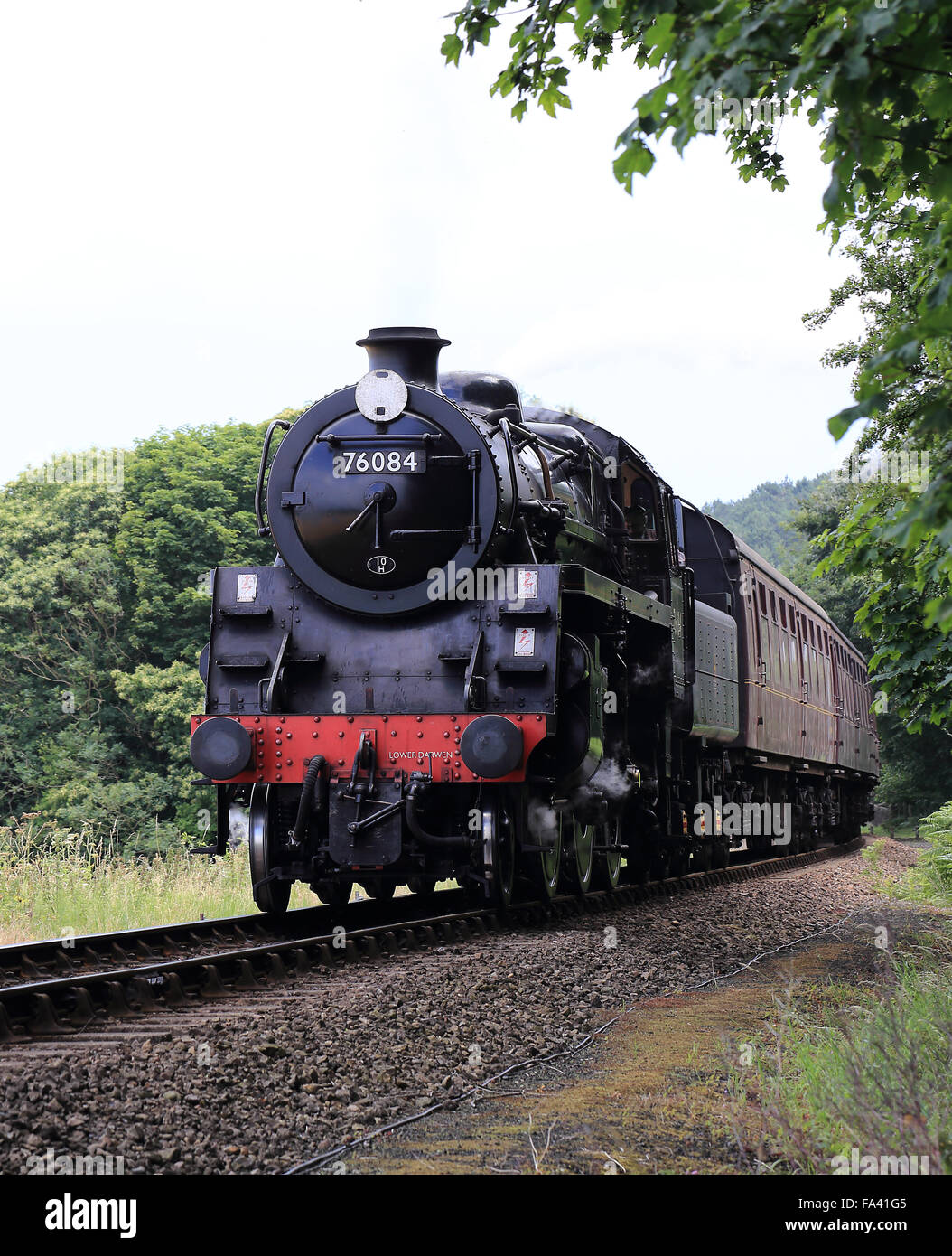 Steam locomotive 76084 hi-res stock photography and images - Alamy