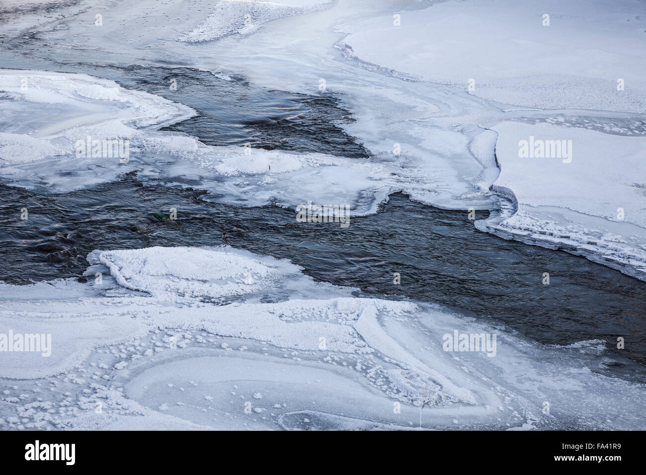 Frozen Lake, Kars, Turkey Stock Photo - Alamy