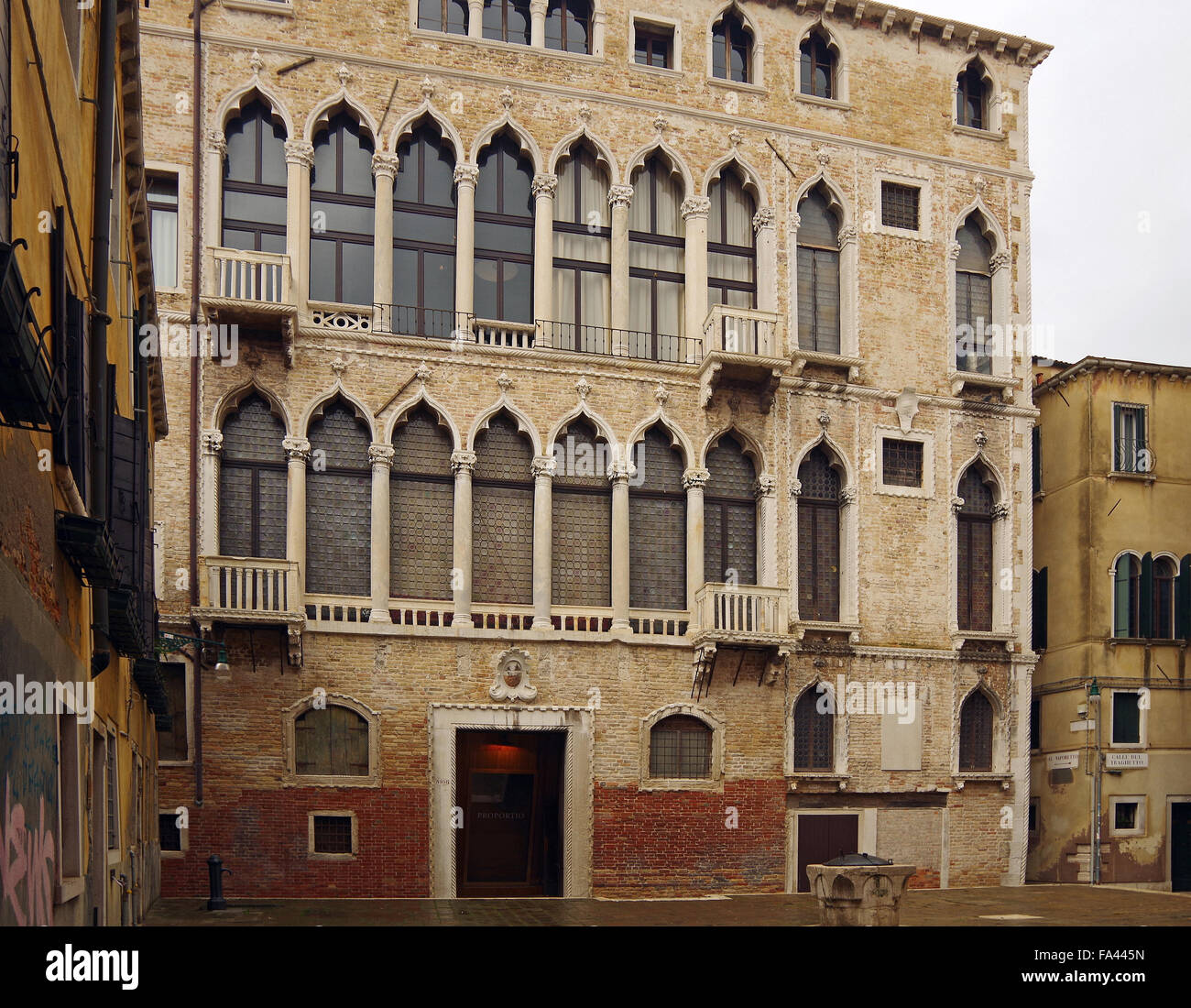 Palazzo fortuny pesaro degle orfei hi-res stock photography and images ...