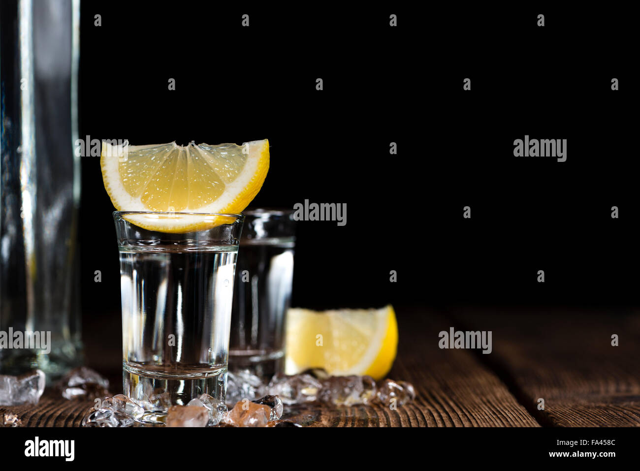 Vodka shot bottle hi-res stock photography and images - Alamy