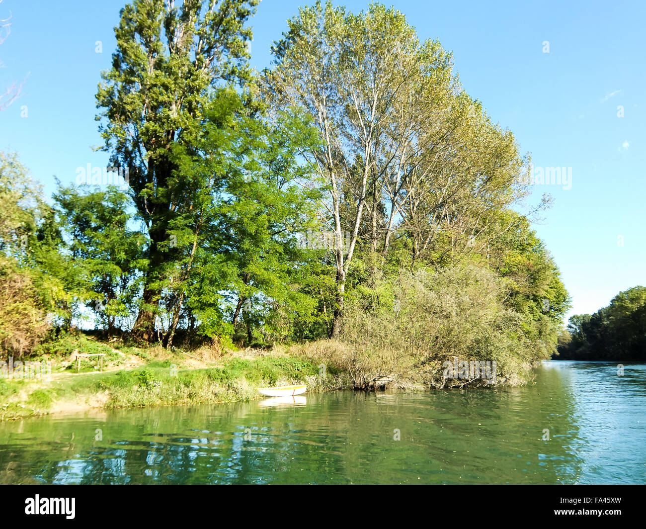 Wild Brenta River Stock Photo - Alamy