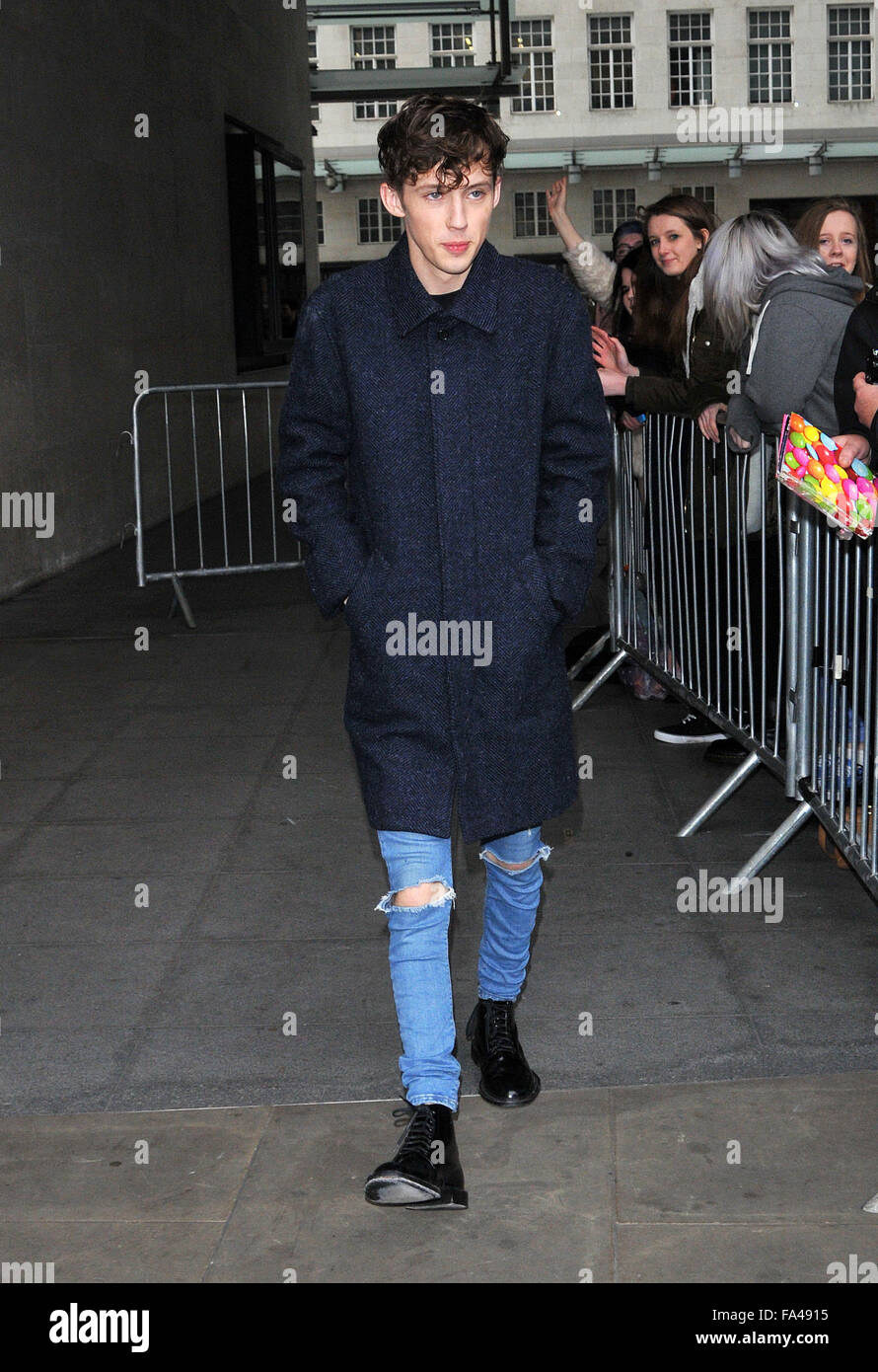 Troye Sivan at the BBC Radio 1 studios Featuring: Troye Sivan Where ...