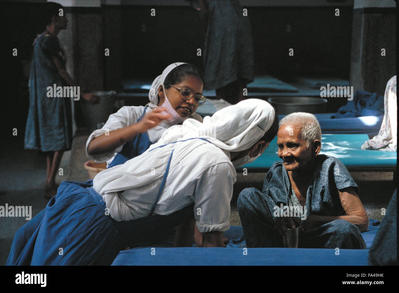home for the dying, Kalighat, Kolkata, India, Mother Teresa ...