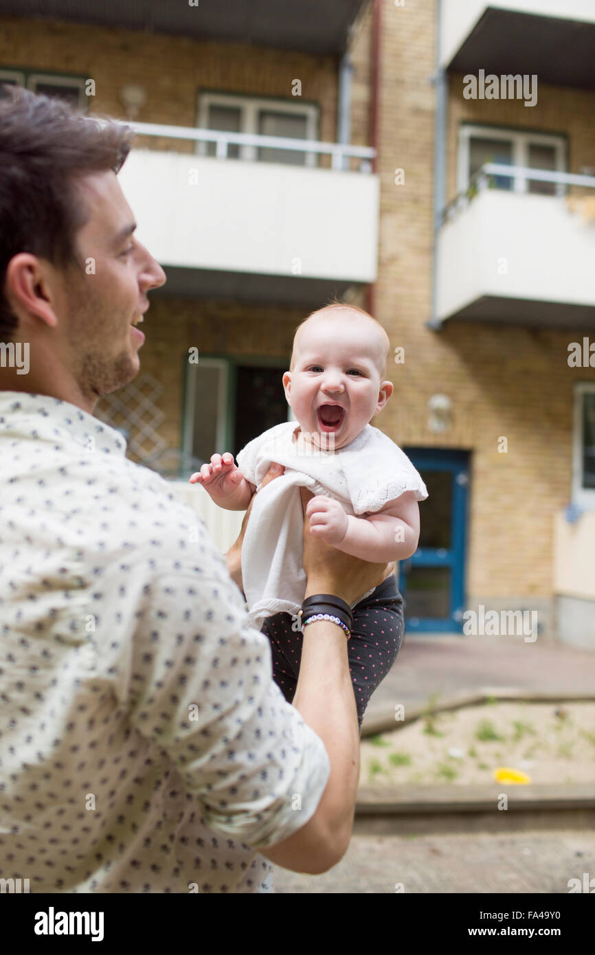 Child Being Carried High Resolution Stock Photography and Images - Alamy
