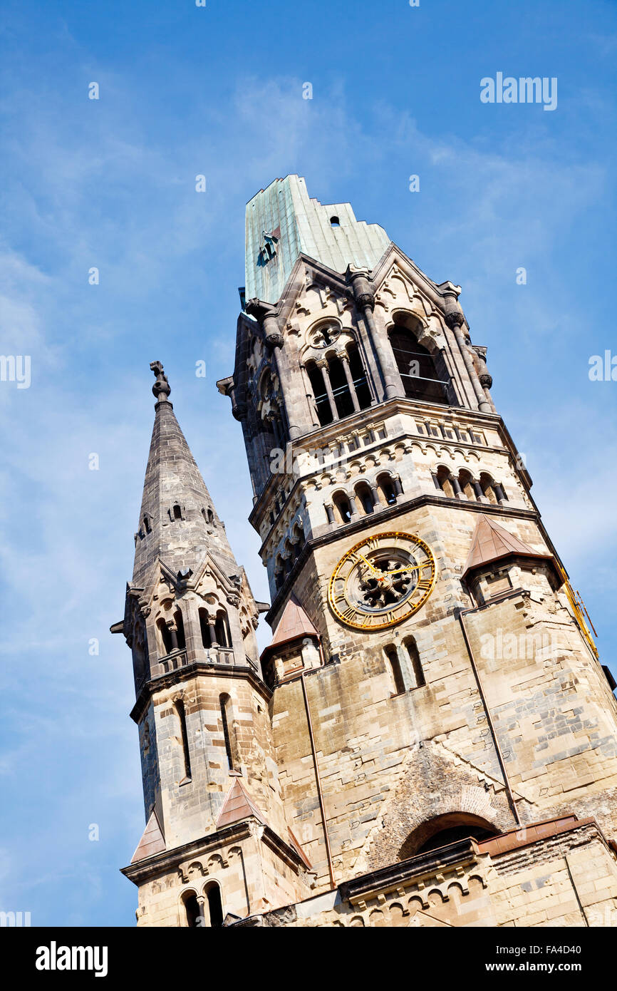 Berlin Kaiser Wilhelm Memorial Church (Germany Stock Photo - Alamy