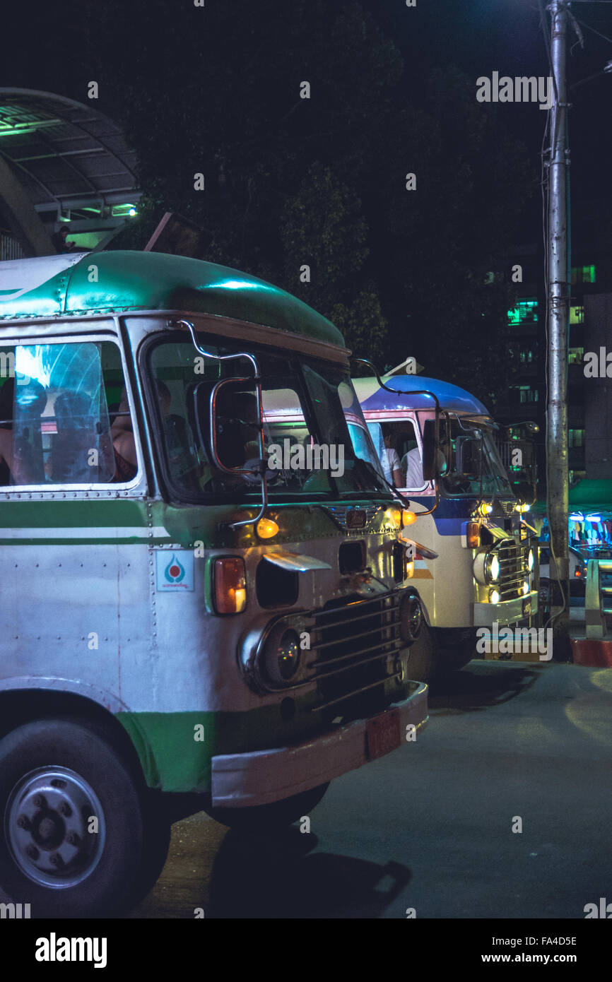Public bus yangon hi-res stock photography and images - Alamy