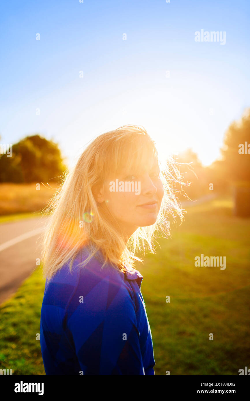 Female Side View High Resolution Stock Photography and Images - Alamy